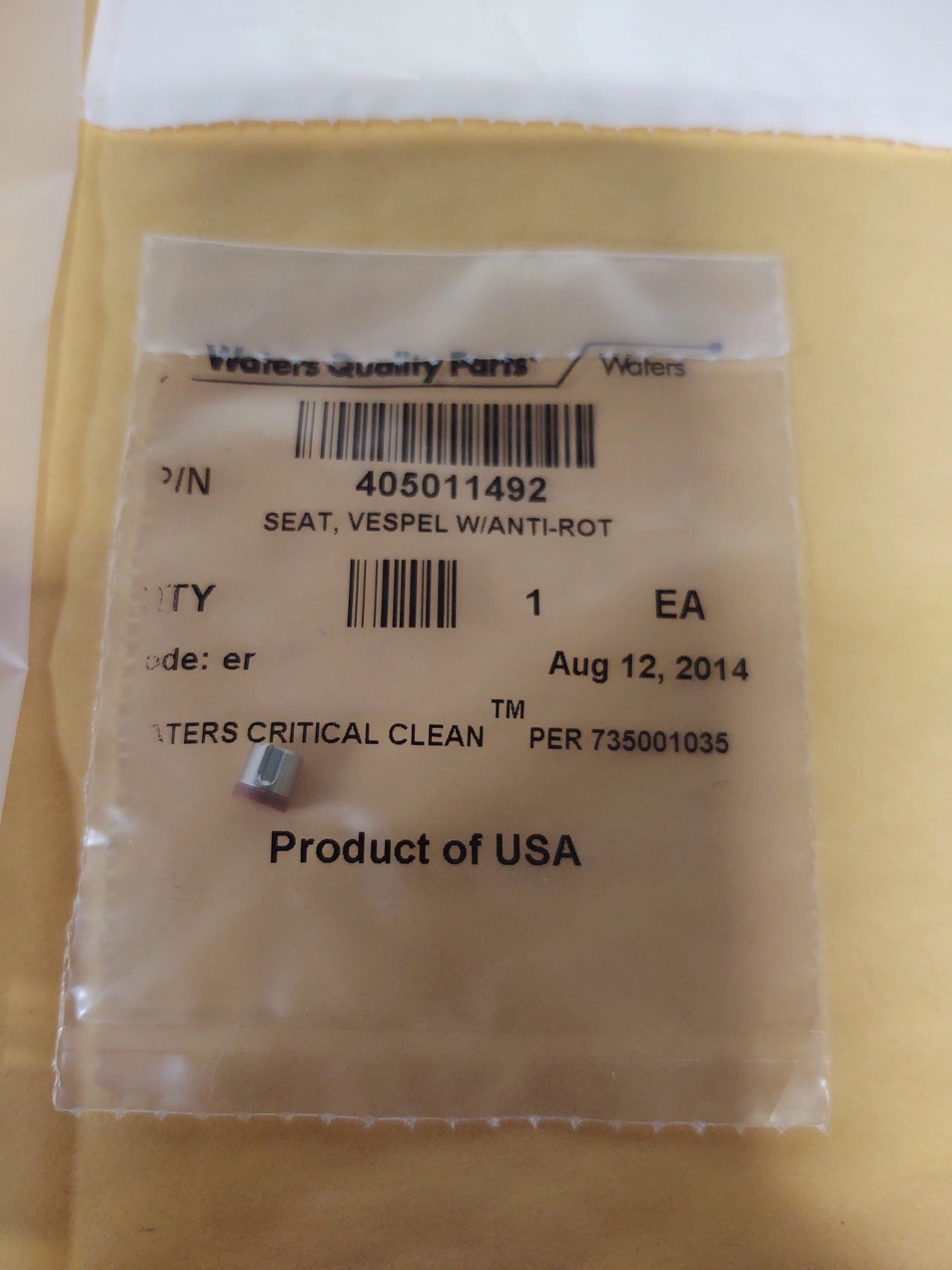 Waters Acquity H-Class FTN Performance Maintenance Kit 201000234 | LabX.com