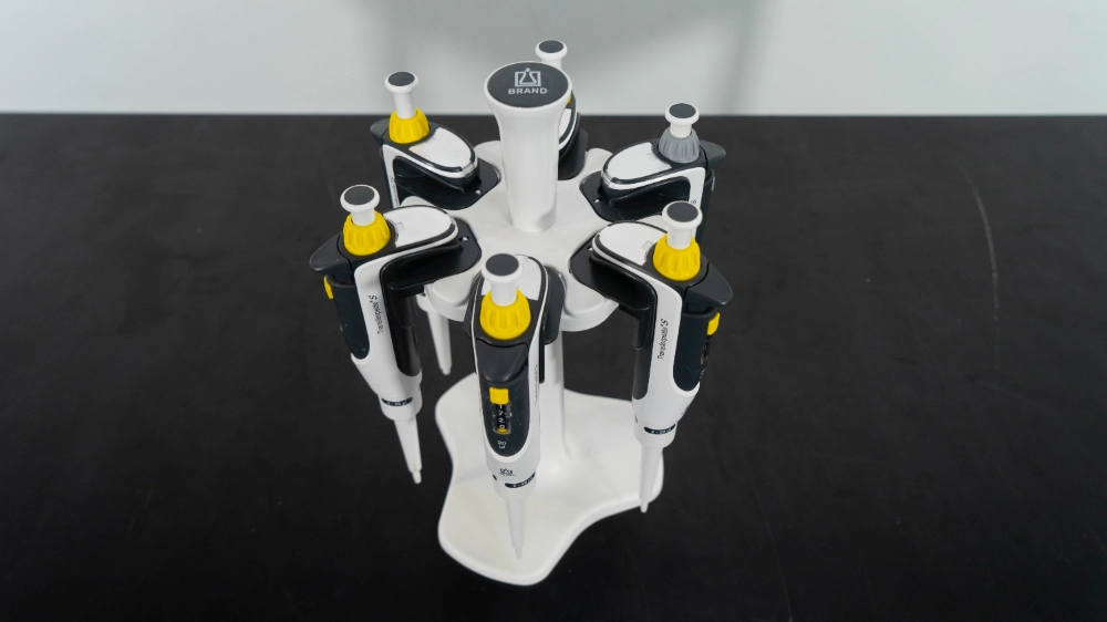 Sartorius Transferpette S Single-Channel Pipettes w/stand-Quantity 6 ...