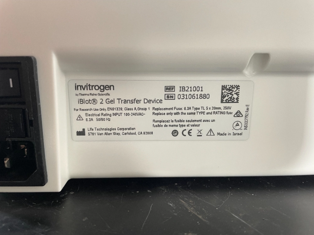 Invitrogen iBlot2 Gel Transfer Device | LabX.com