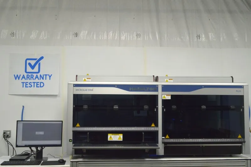 Hamilton Microlab STAR Plus Liquid Handler w/ Span-8, I-SWAP, MCA96 ...