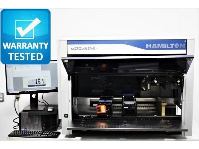 Hamilton MICROLAB STARlet Liquid Handler w/ Span-8, CO-RE Gripper ...