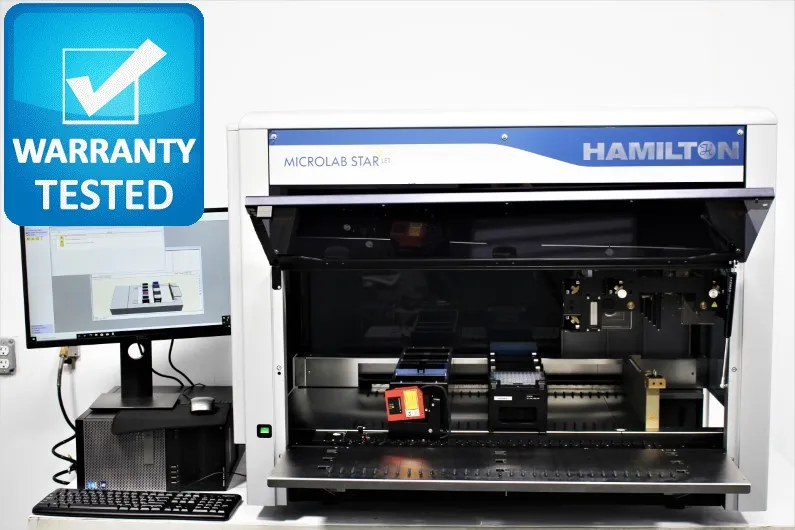 Hamilton MICROLAB STARlet Liquid Handler w/ Span8, CO-RE Unit7 - AV ...
