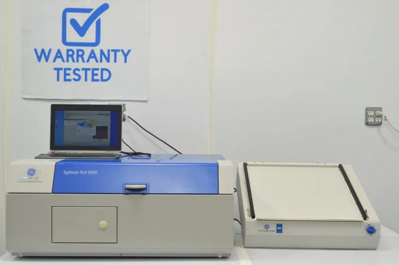 Cytiva GE Typhoon FLA 9500 Fluorescence Laser Scanner Image Analyzer w ...