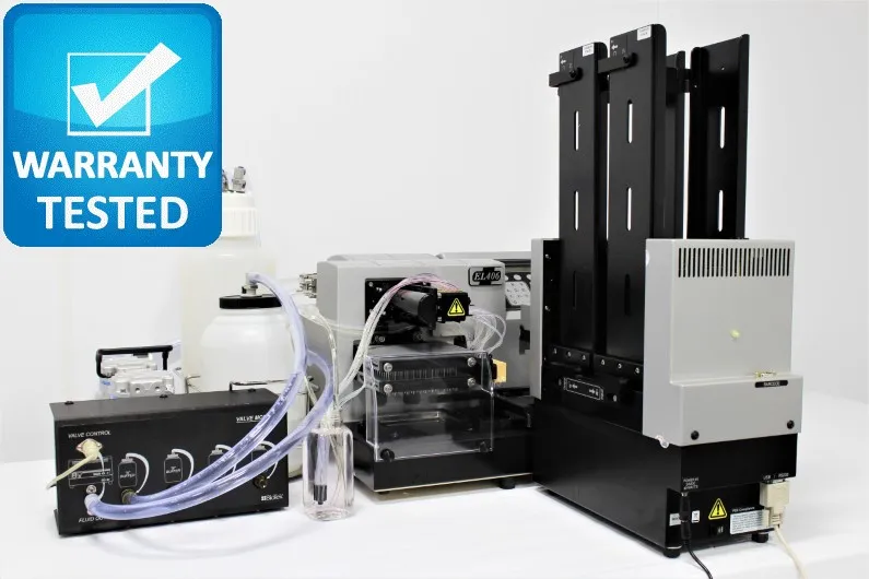 BioTek EL406 Microplate Washer Dispenser 406PSUB1 w/ BioStack, Valve ...