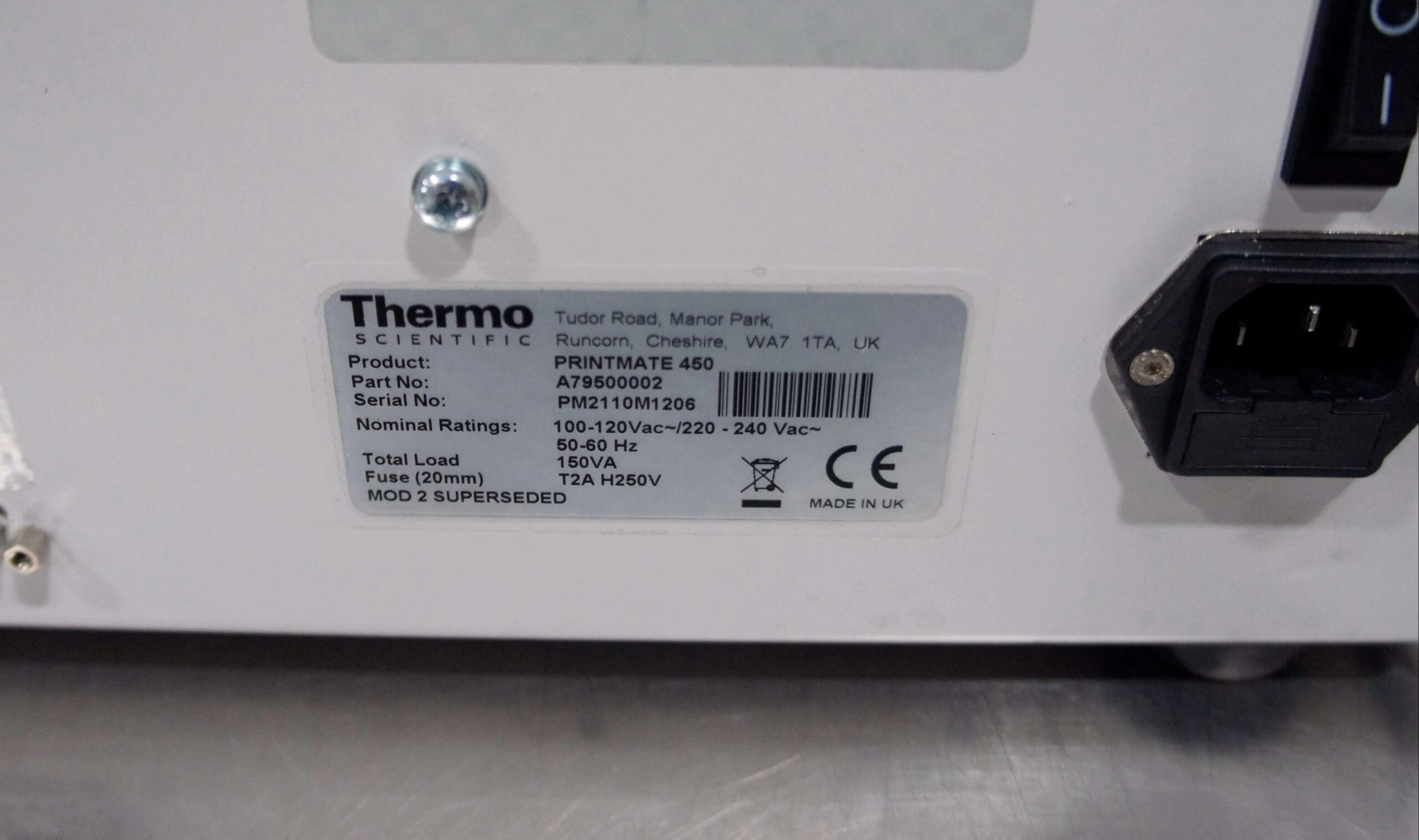 Thermo Scientific Printmate 450 Cassette Printer A79500002 | LabX.com