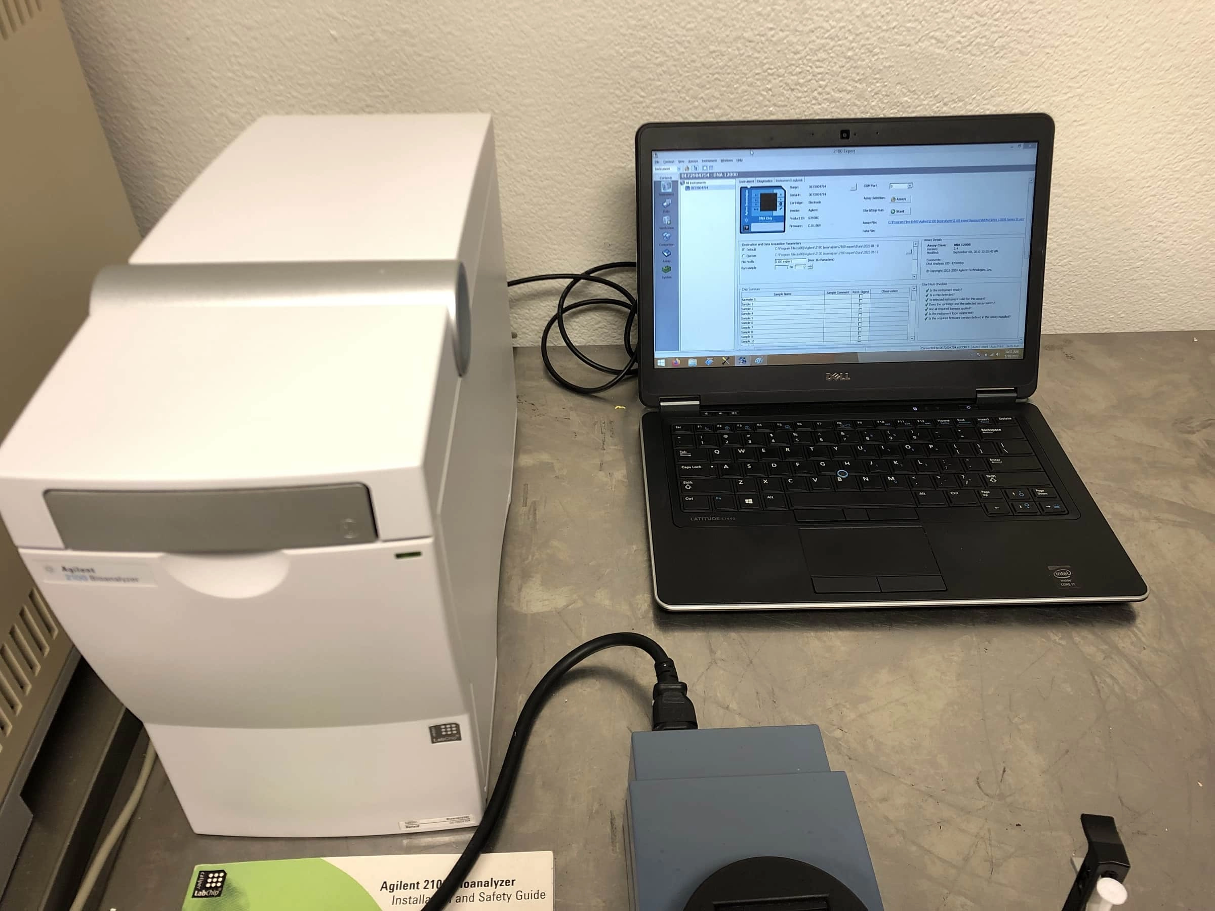 Agilent 2100 Bioanalyzer DNA RNA Proteins Analysis Reader G2938C System ...