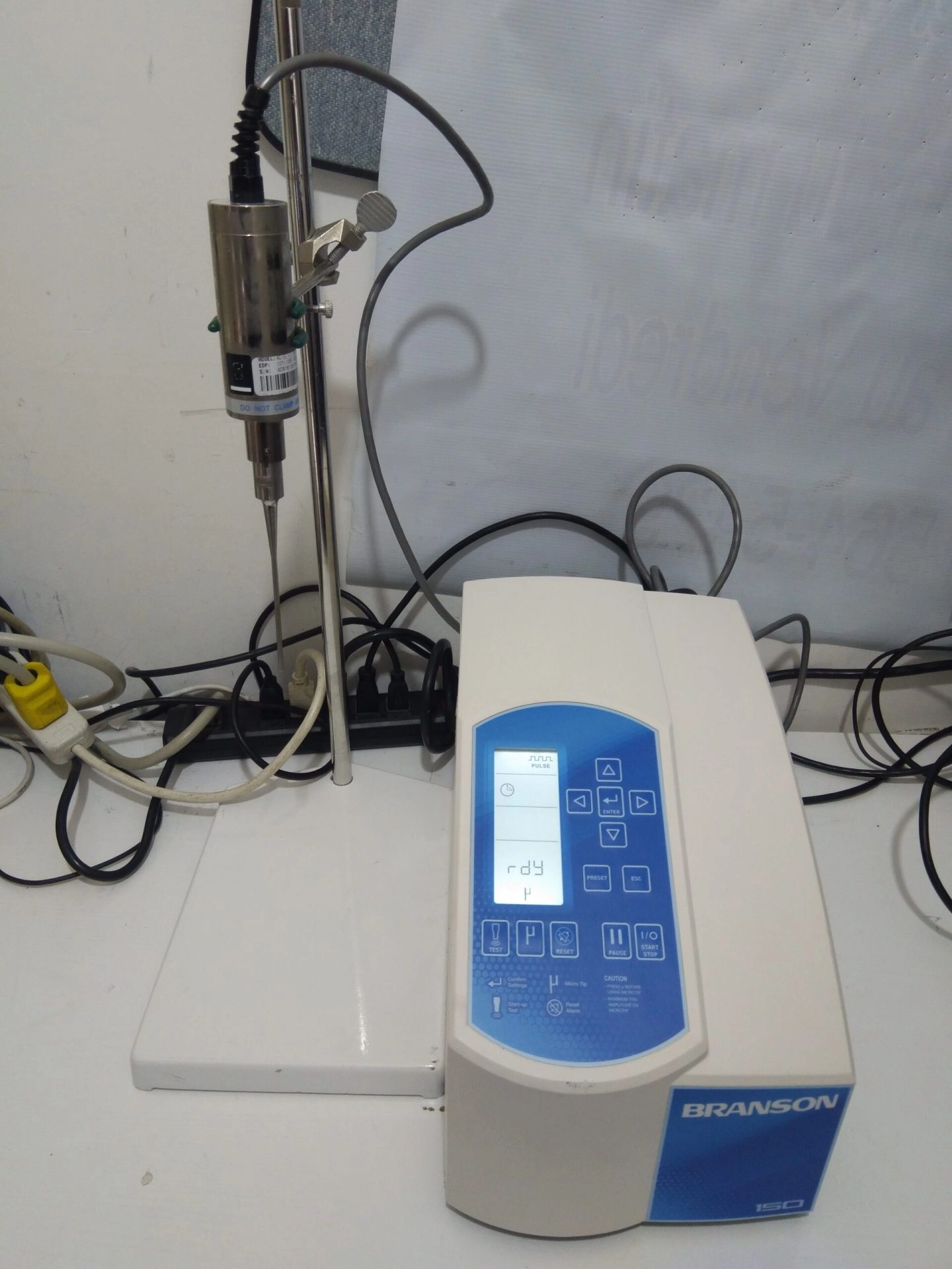 Branson Sonifier SFX150W Disruptor Sonicator Homogenizer Ultrasonic ...