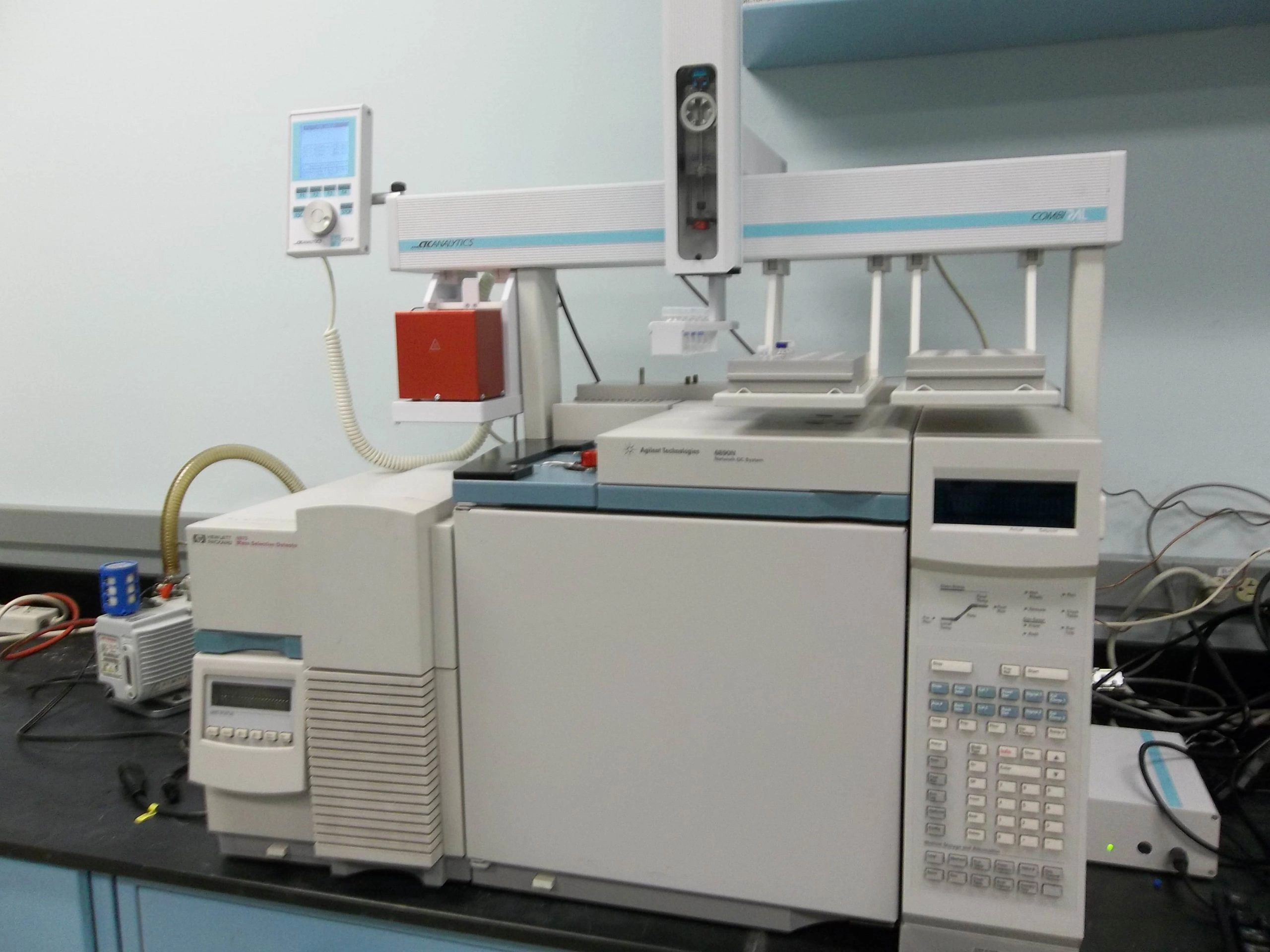 Agilent Gc Ms 6890 With 5973 Msd Complete System Combi Pal Autosampler