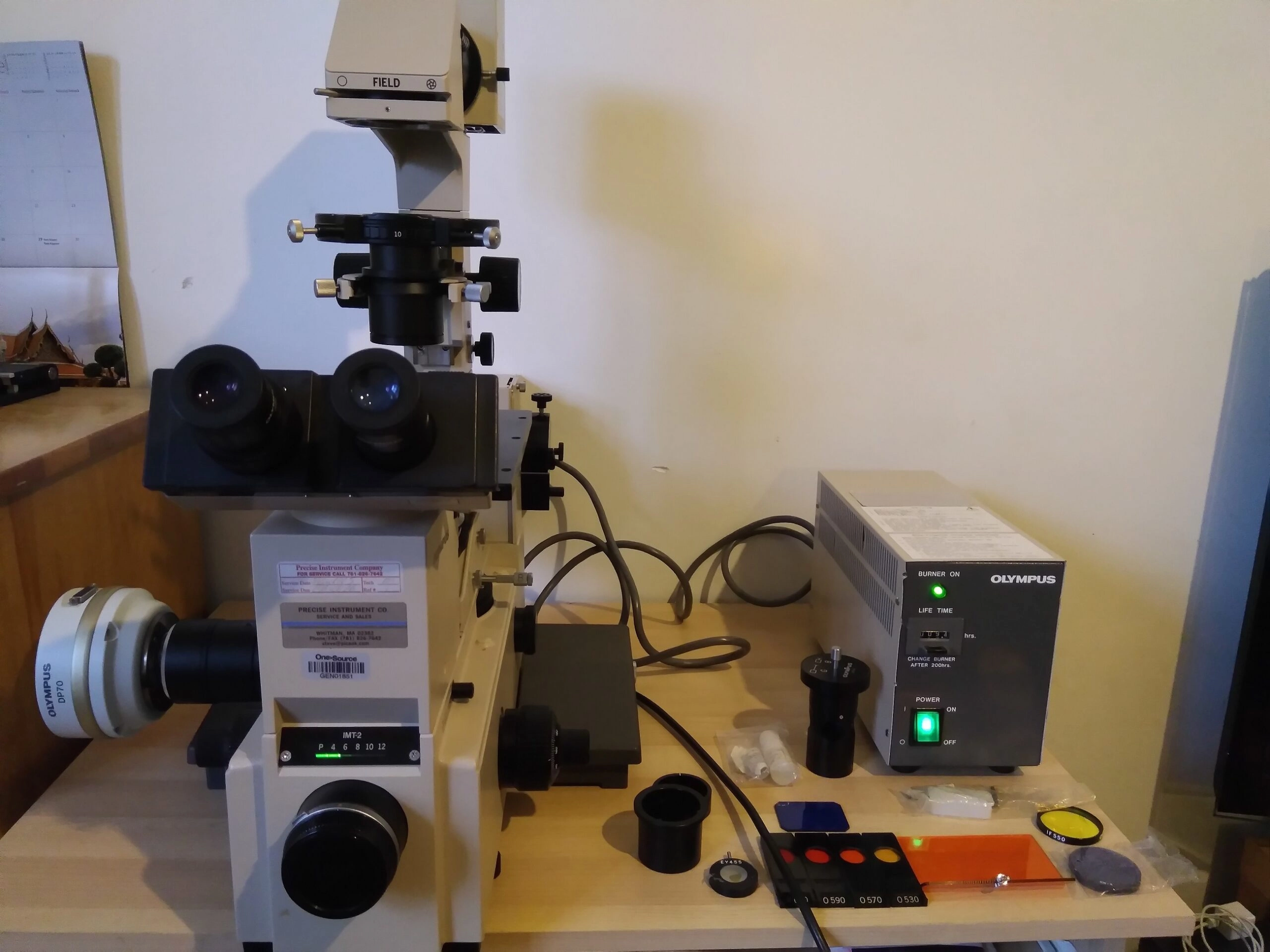 OLYMPUS IMT-2 Inverted Fluorescence Microscope | LabX.com