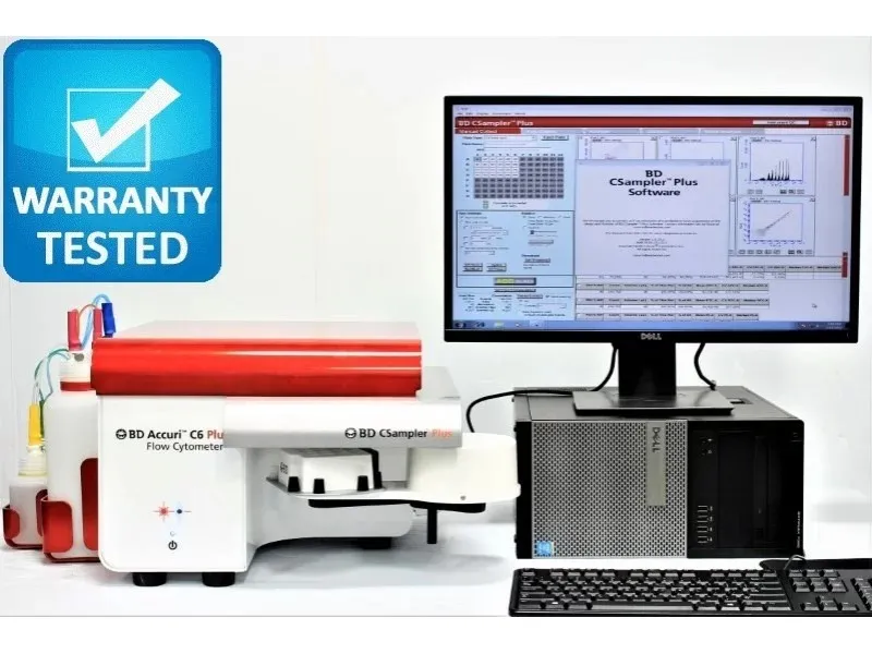 CYTEK Millipore Guava EasyCyte 5HT HT Flow Cytometer 1 Laser 3 Color ...