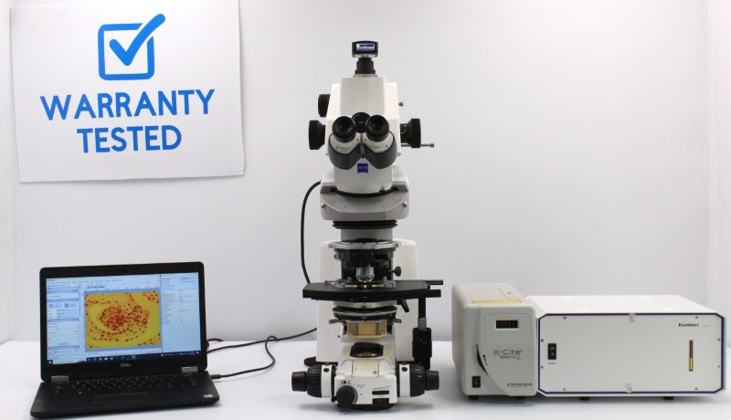 Zeiss AXIO Examiner D1 Upright Fluorescence Water Immersion Microscope ...