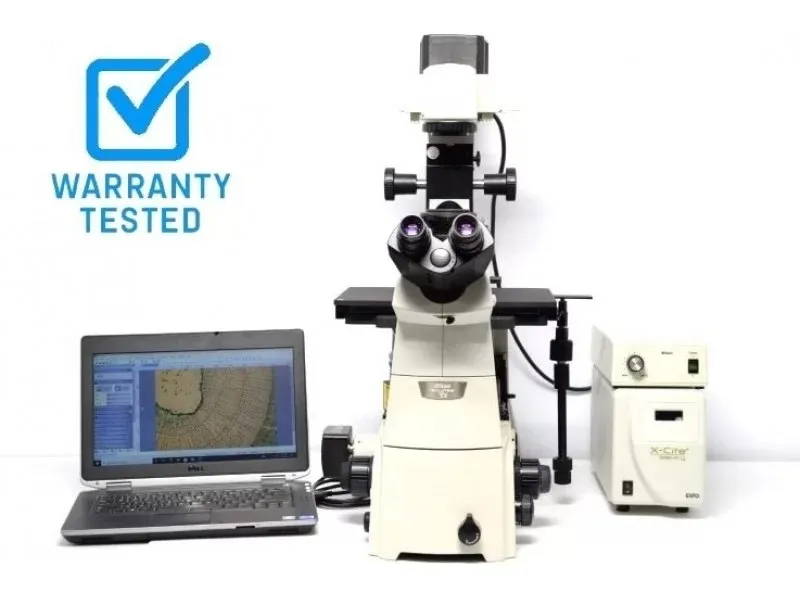 Nikon Eclipse Ti-U Inverted Fluorescence Phase Contrast & Upgraded ...