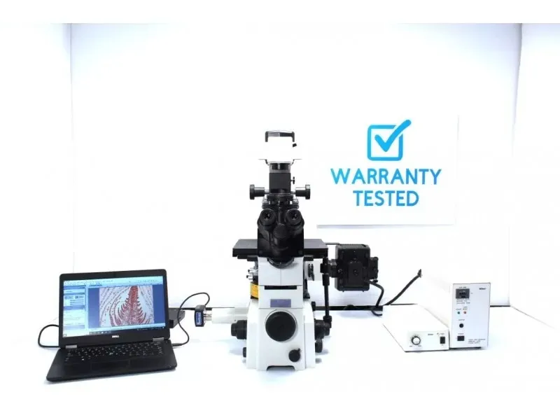 Nikon Eclipse TE2000-U Inverted Fluorescence Phase Contrast Microscope Pred Ti2-U | LabX.com