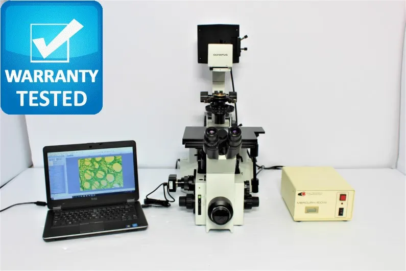 Olympus IX70 Inverted Fluorescence Microscope Pred IX73 Unit10 - AV ...