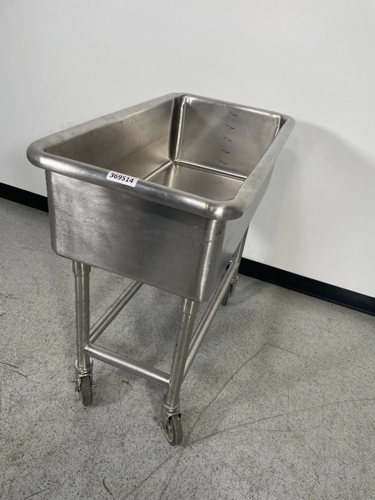Portable 100L Stainless Steel Tub | LabX.com