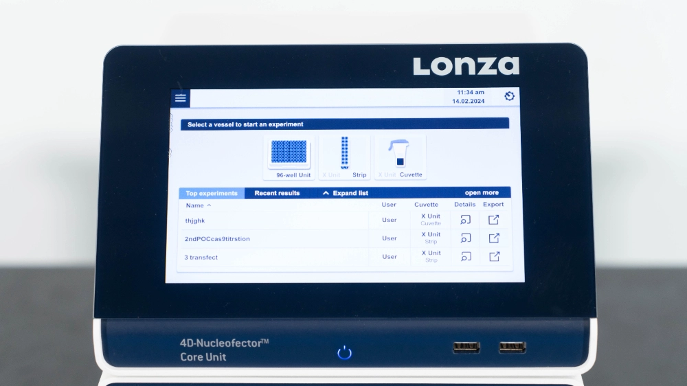 Lonza 4D-NucleoFector Electroporation System | LabX.com