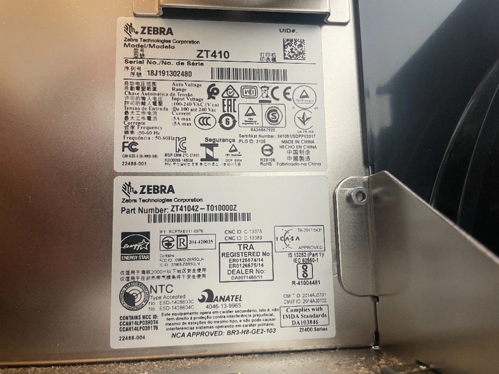 Zebra ZT410 Label Printer | LabX.com