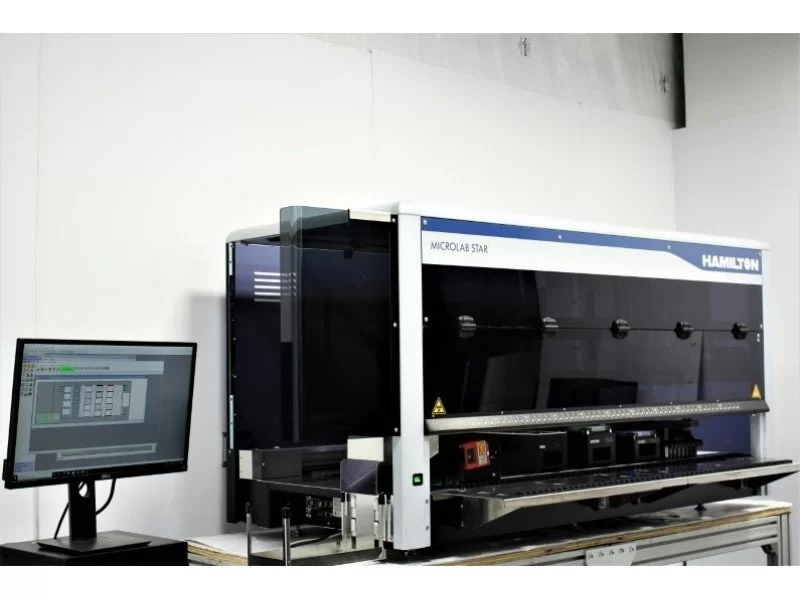Hamilton MICROLAB STAR Liquid Handler w/ Span-8, CO-RE 96 1000ul head ...