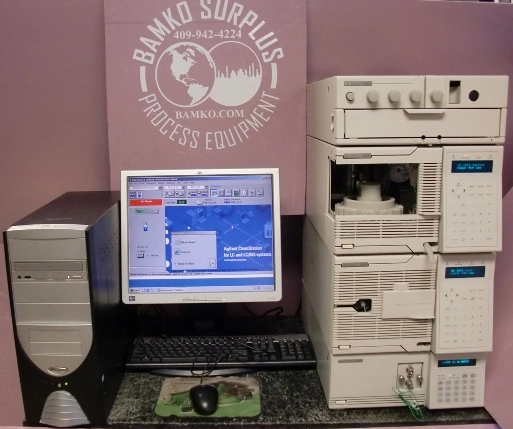 HEWLETT PACKARD 1050 HPLC HIGH PRESSURE LIQUID CHROMATOGRAPH SYSTEM ...