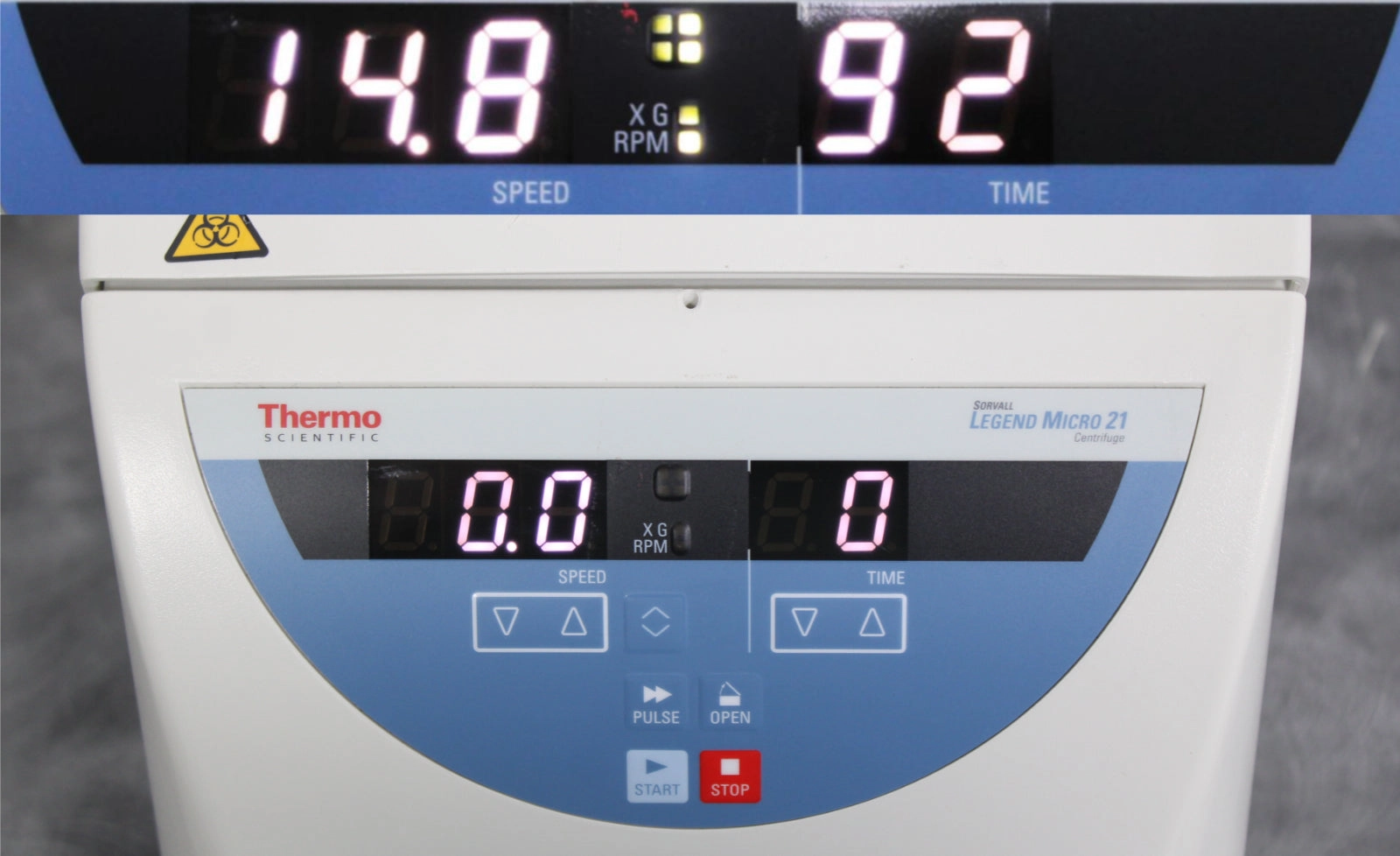 Thermo Sorvall Legend Micro 21 Benchtop Microcentrifuge 75002436 with ...