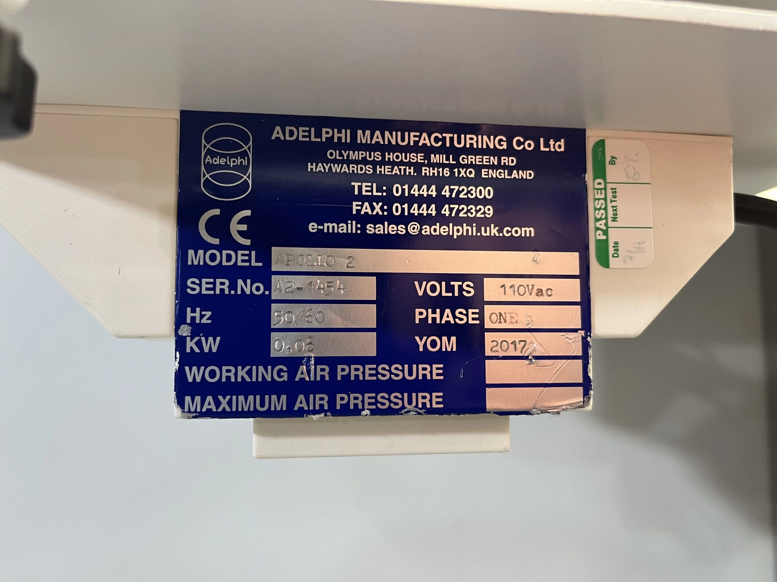 Adelphi Manufacturing Light Inspection Box Apollo II | LabX.com