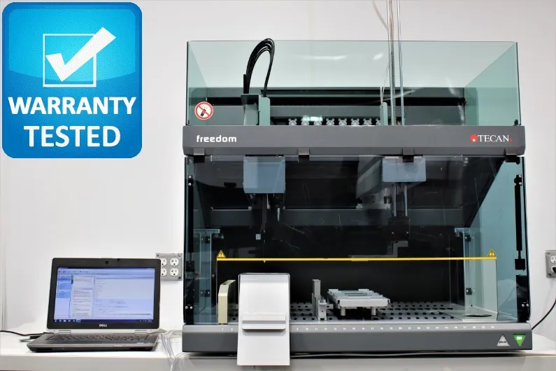 Tecan Freedom EVO-2 100 Liquid Handler w/ LiHa Span8, Roma Gripper ...
