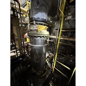 392 Sq Ft RAS Process Equipment Inc. C276 Hastelloy Shell & Tube Heat ...