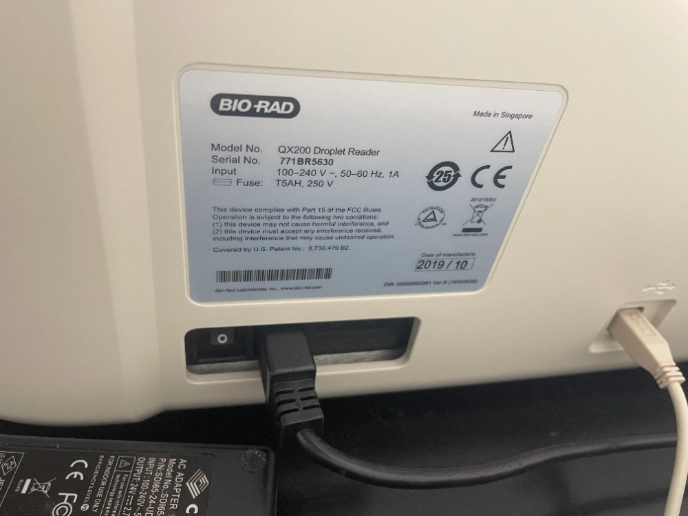Bio-Rad QX200 Droplet Reader | LabX.com