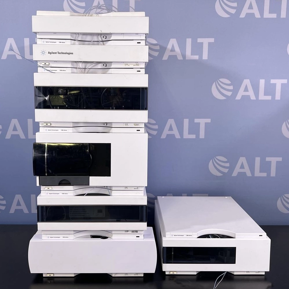 Agilent 1200 Series HPLC System With G1322A Degasser, G1312A Binary ...