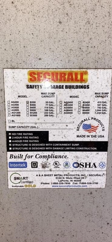 SECURALL Safety Storage Building | LabX.com