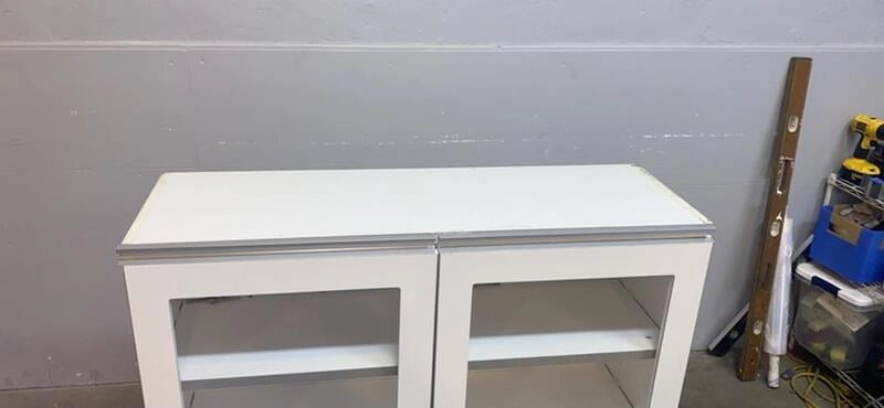 Chemsurf Wood Overhead Lab Casework Cabinet 48x16x36 Recessed Handle ...