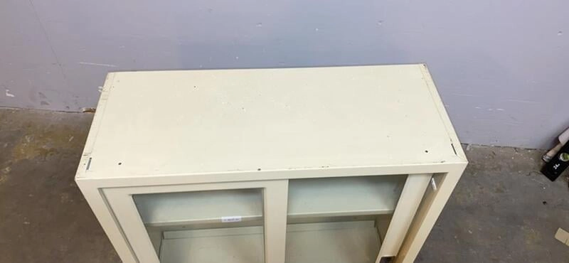 30x12x30" Hamilton Glass Overhead Cabinet Casework | LabX.com
