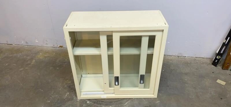 30x12x30" Hamilton Glass Overhead Cabinet Casework | LabX.com