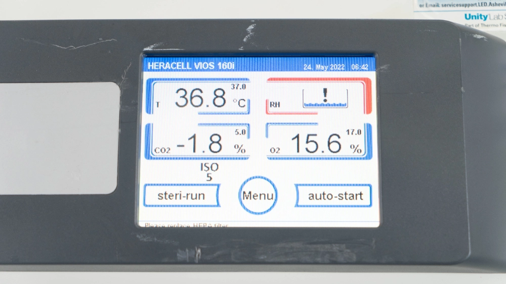 Thermo HERAcell Vios 160i Double Stack CO2 Incubator | LabX.com