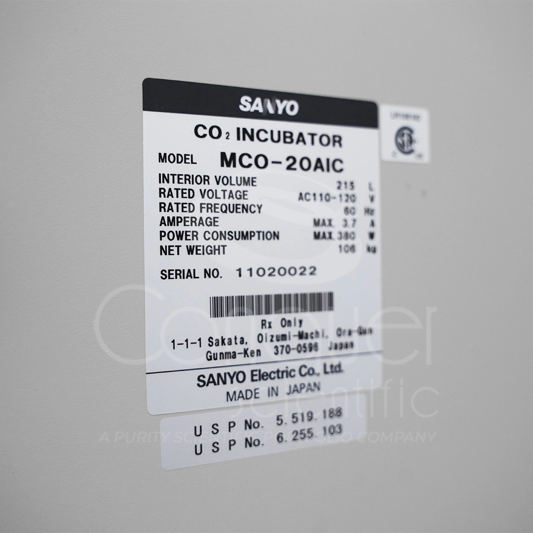 Sanyo MCO-20AIC CO2 Incubator | LabX.com