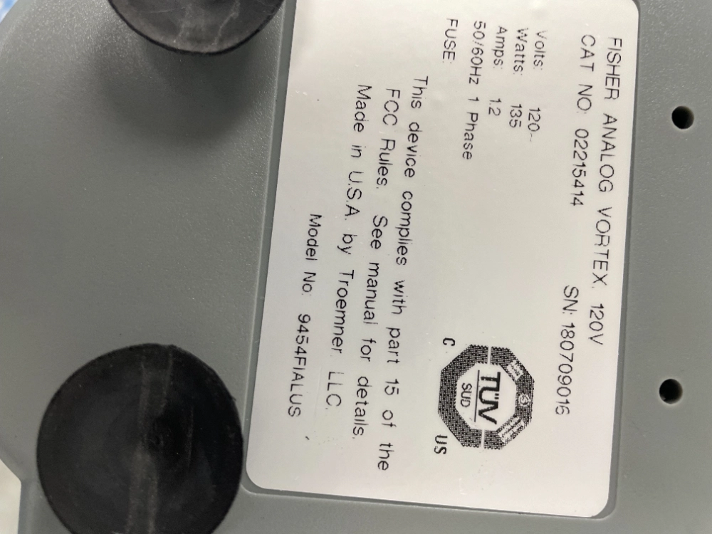 Fisher Analog Vortex Mixer | LabX.com