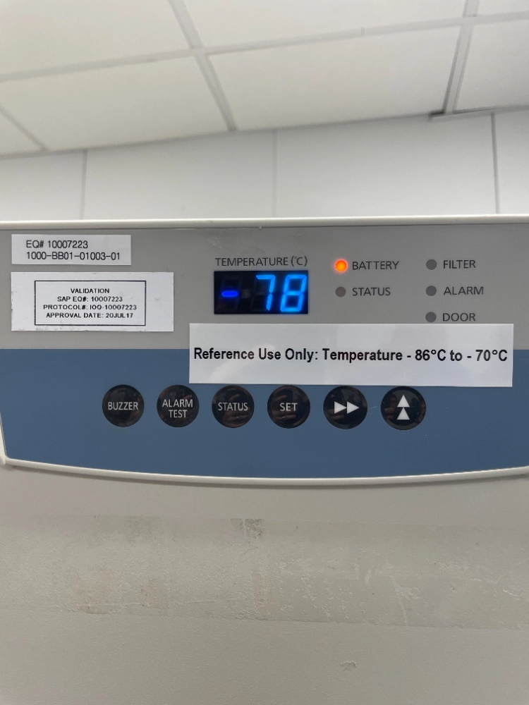 Panasonic VIP Plus -80C Ultra Low Temp Freezer | LabX.com