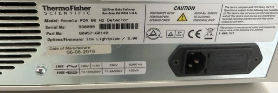 ThermoFisher Scientific Accela HPLC System with PDA Detector | LabX.com