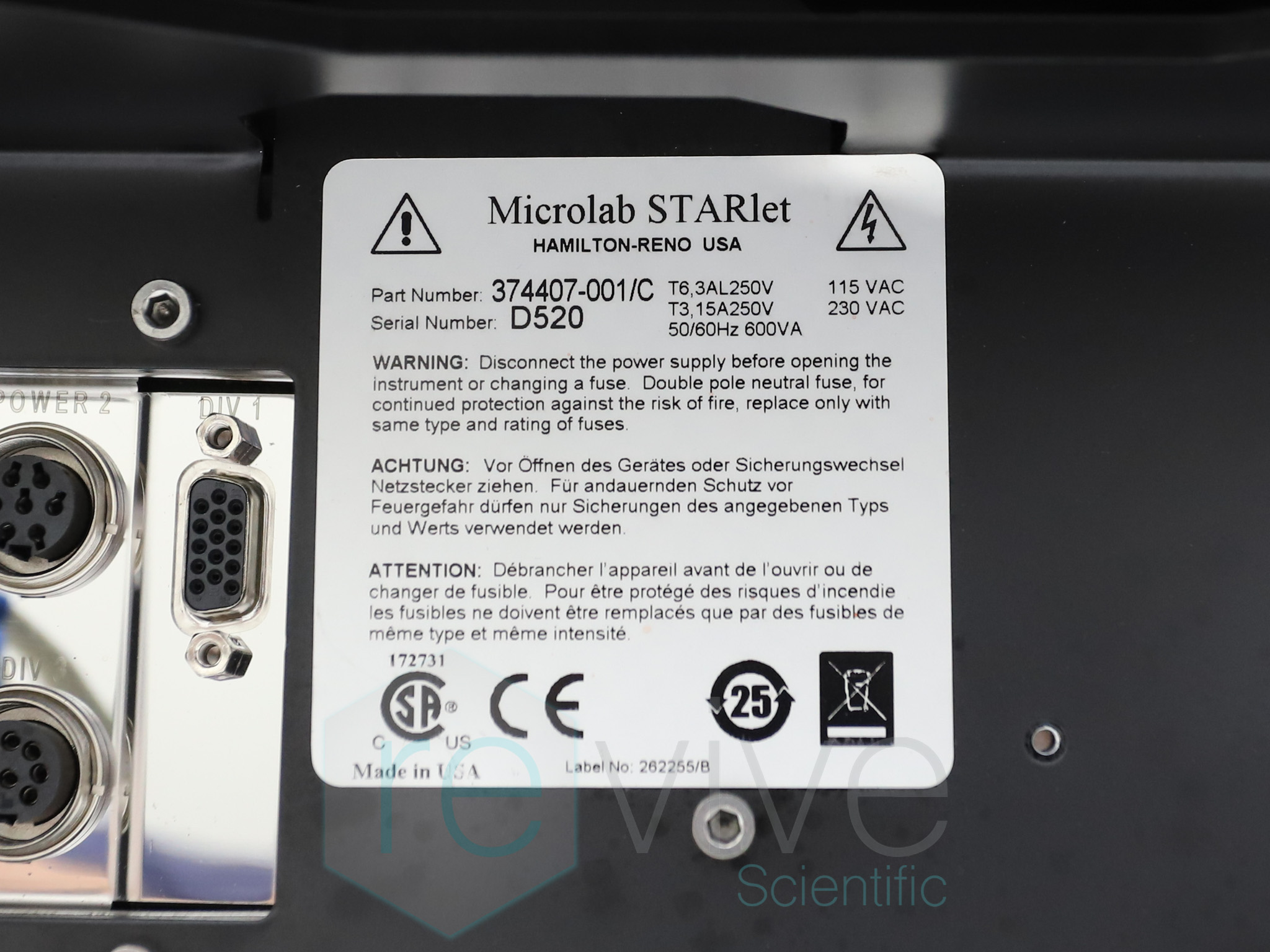 Hamilton MicroLab STARLet Automated Liquid Handler | LabX.com