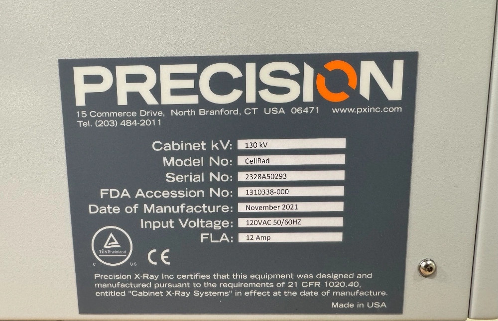 Precision CellRad Benchtop X-Ray Irradiator | LabX.com