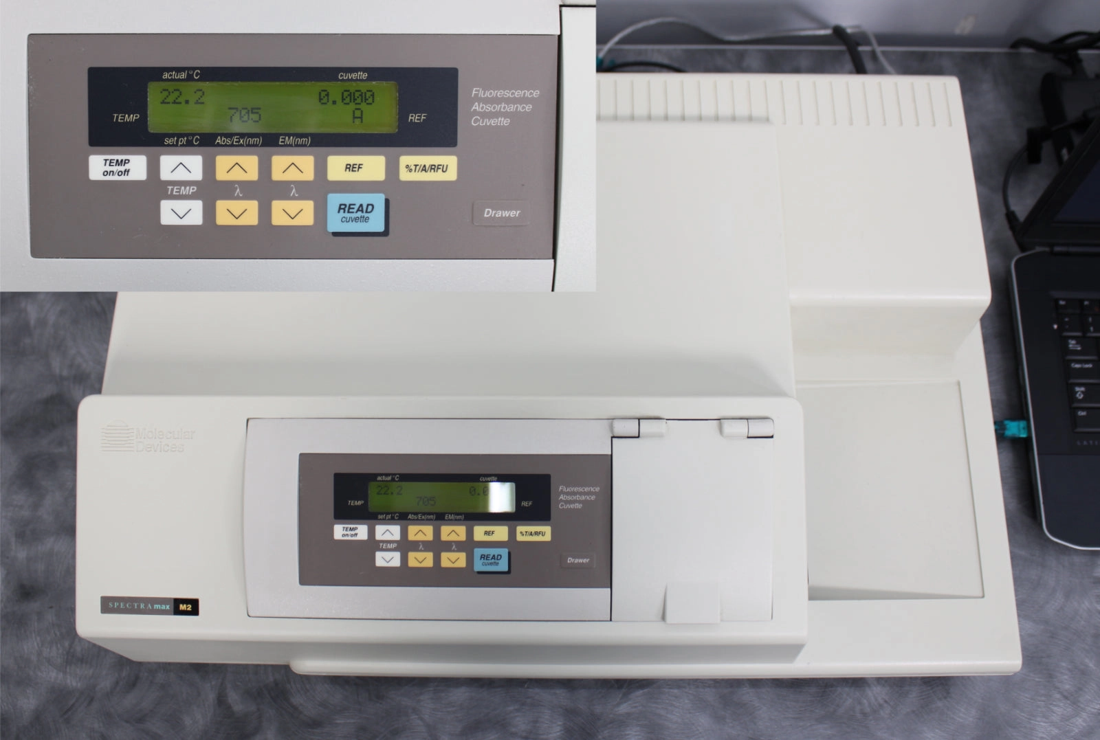 Molecular Devices SpectraMax M2 Multimode Cuvette Microplate Reader ...