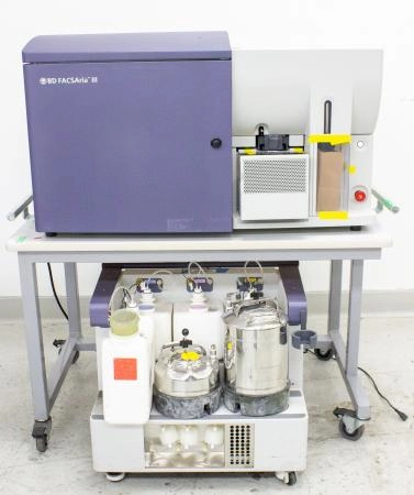 BD FACSAria III Cell Sorter w/ Fluidics Cart | LabX.com