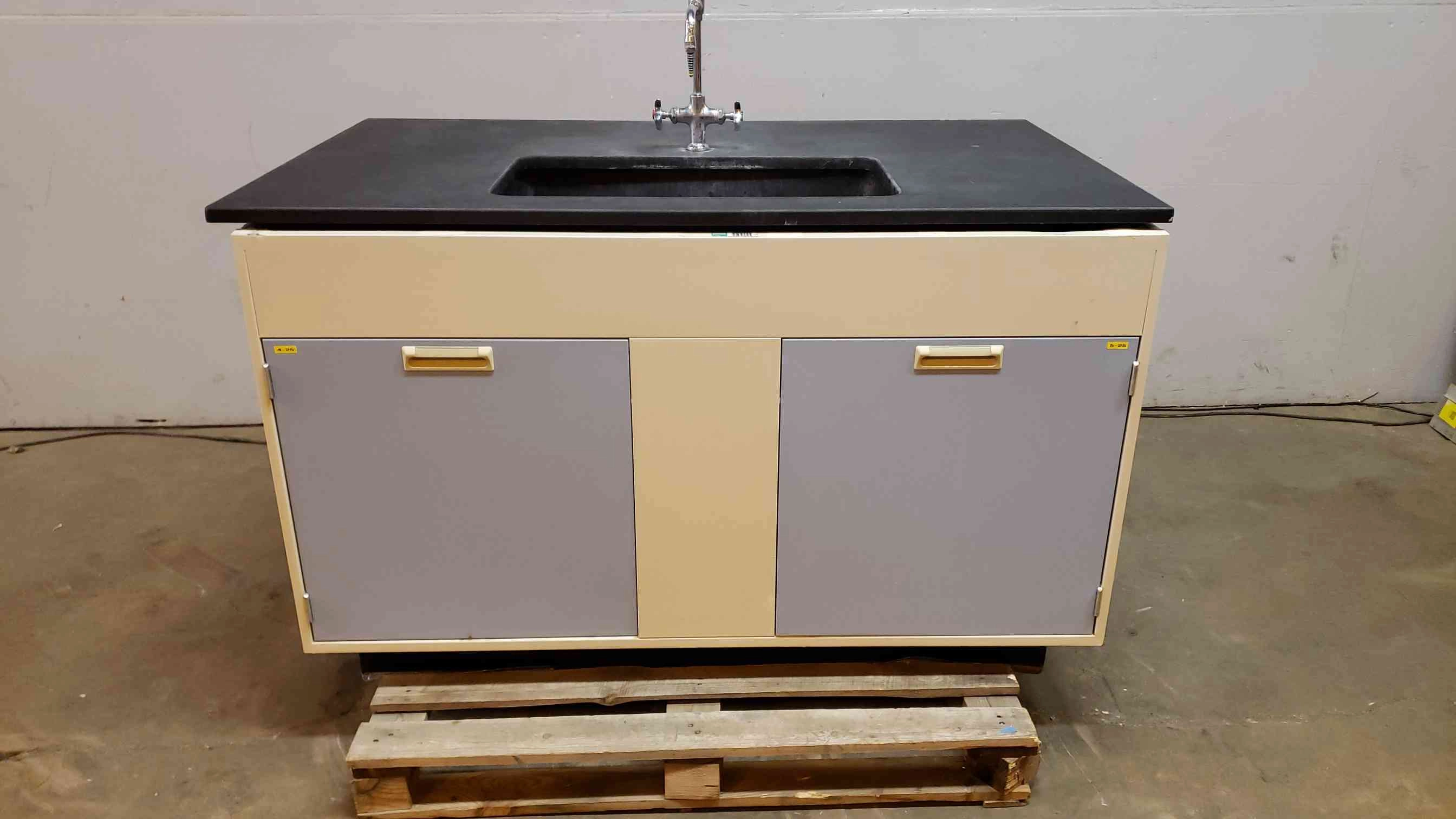 5' Fisher Hamilton Sink Bundle Casework with Faucet (SKU: 13468AA ...
