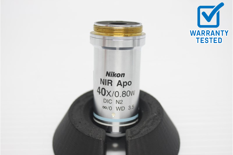 Nikon NIR Apo 40x/0.80W DIC N2 Microscope Objective Unit 3 | LabX.com