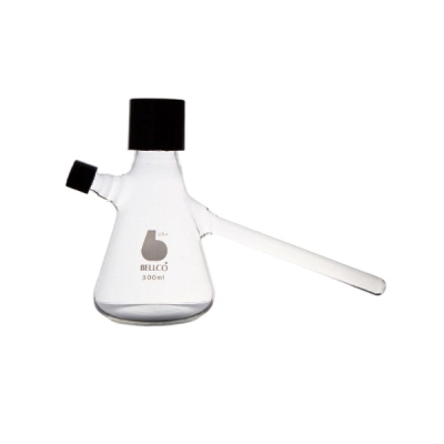 Bellco Nephelo Culture Flask w/ Phenolic Screw Cap, 1L, 12x130mm, 4 ...