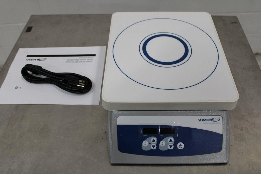 VWR 986922 Digital Stirrer Homogenizer High Volume Includes Manual 120V ...