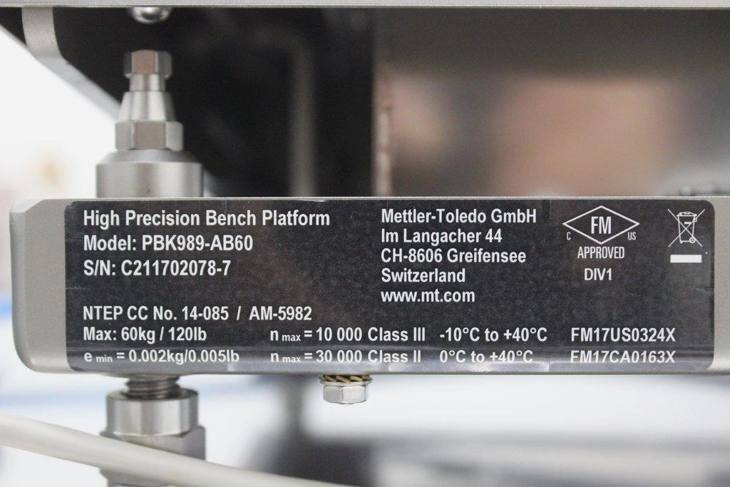 Mettler ICS426x Lab Scale Bench-Scale High-Accuracy 15kg Max Cap ...