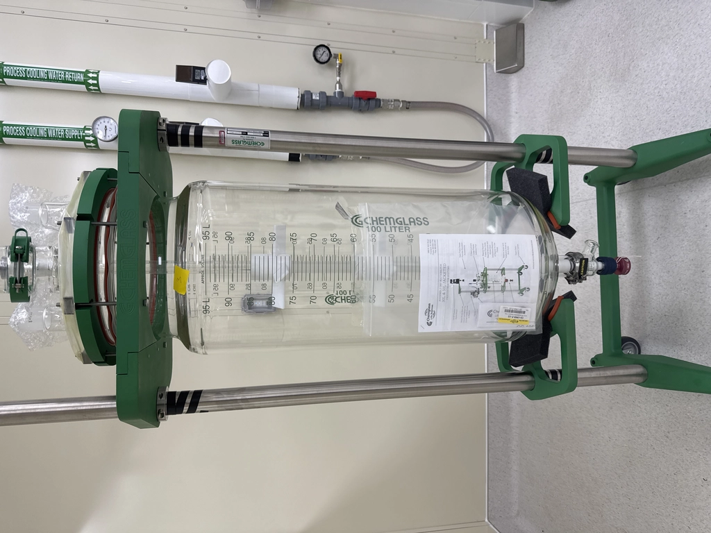 Chemglass 100L Jacketed Process Reactor System Near New Condition ...