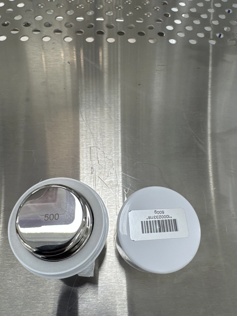 Mettler Toledo 500g Calibration Weight for Laboratory Precision Testing ...