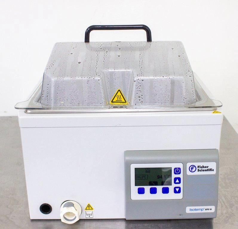 Fisher Isotemp GPD 10 Water Bath 10L Temperature Range Ambient to 100C ...